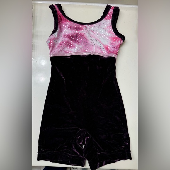 Danskin Now | One Pieces | Danskin Girls Gymnastics Leotard Velour ...